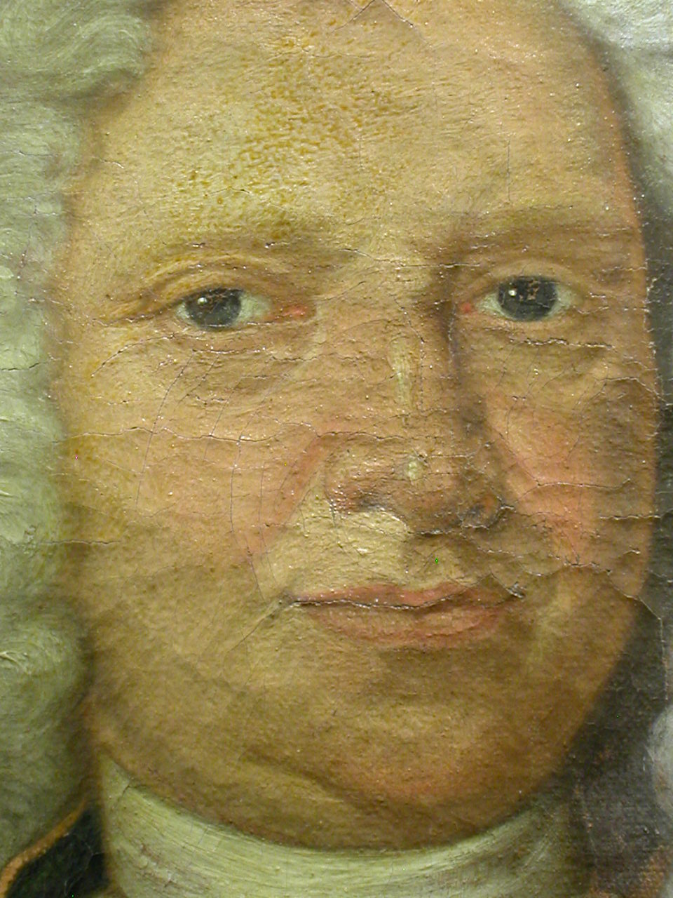 Restoring a almost 300 years old portrait of King of Prussia Friedrich ...